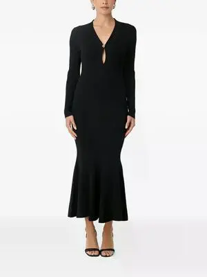 TOCCIN Zora Long-sleeved Midi Dress