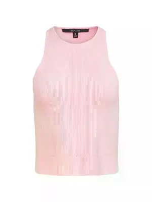 TOCCIN Ribbed Racer Tank Top - Pink