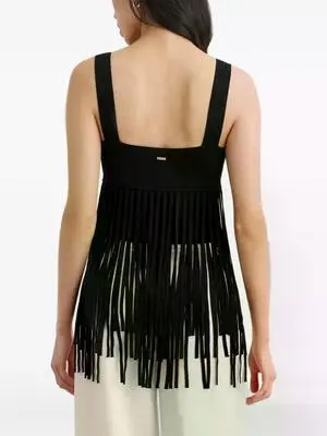 TOCCIN Amaris Fringed Tank Top