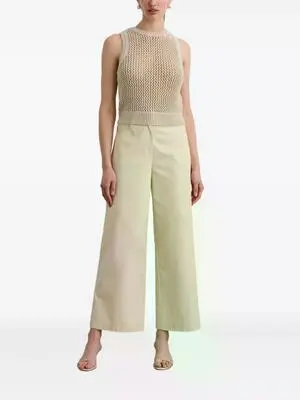TOCCIN Nell Five-pocket Palazzo Pants - Neutrals