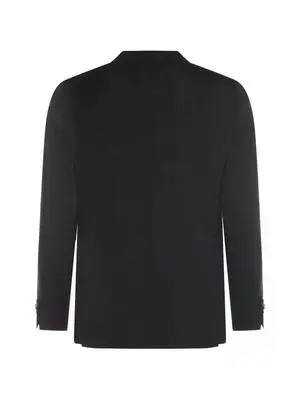 LARDINI Notched-lapel Suit - Black
