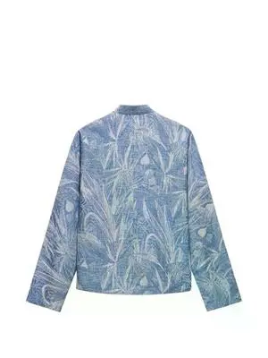 Shanghai Tang Floral-pattern Shirt Jacket