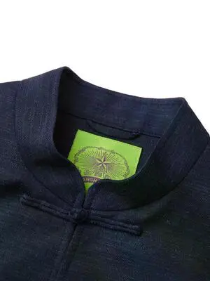 Shanghai Tang Frog-button Jacket - Blue