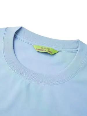 Shanghai Tang Embroidered-logo T-shirt