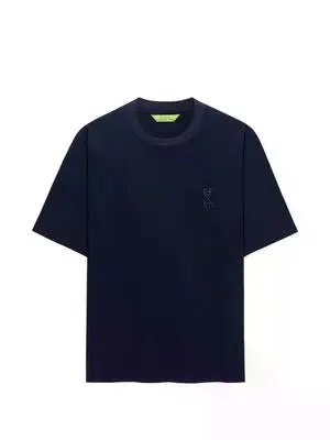 Shanghai Tang Embroidered-logo T-shirt