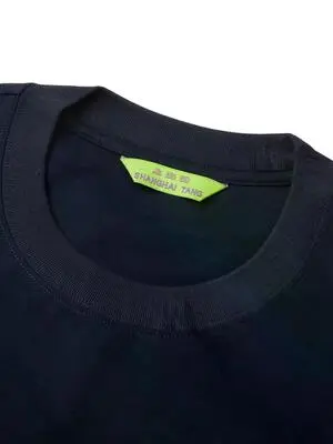 Shanghai Tang Embroidered-logo T-shirt
