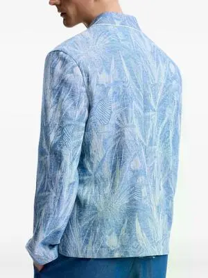 Shanghai Tang Floral-print Blazer