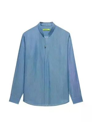 Shanghai Tang Mandarin-collar Shirt