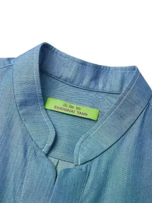 Shanghai Tang Mandarin-collar Shirt