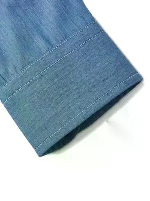 Shanghai Tang Mandarin-collar Shirt