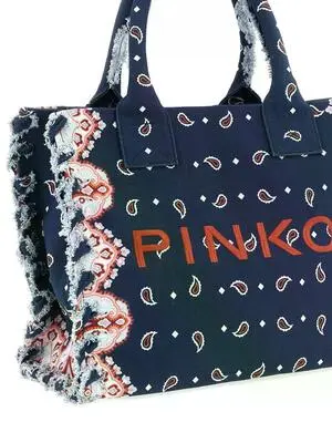 Pinko Paisley-pattern Tote Bag