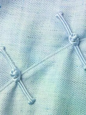 Shanghai Tang Frog-button Sleeveless Blouse