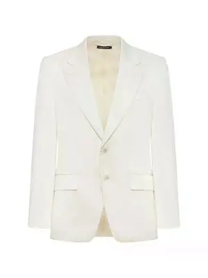 TOM FORD Shelton Two-button Peak-lapel Blazer - Neutrals