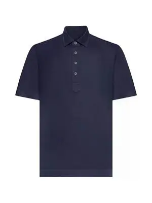 Zegna Buttoned Polo Shirt