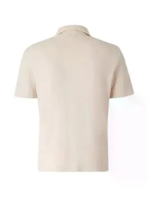 Fedeli V-neck T-shirt - Neutrals