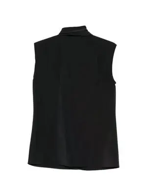 Alberta Ferretti Tie-detail Sleeveless Top