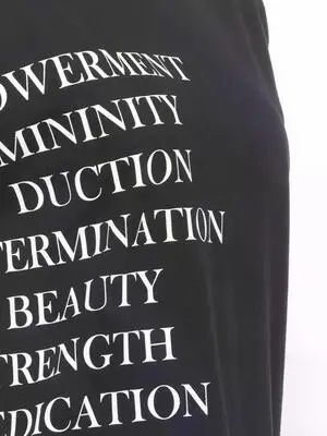 Elisabetta Franchi Text Print Tank Top