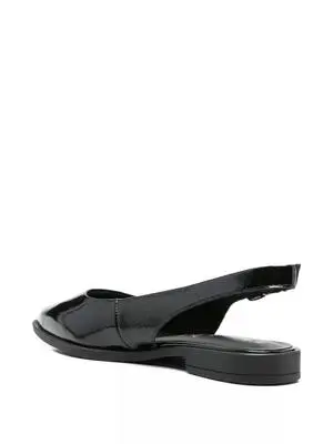 TAMARIS Patent-leather Flat Pumps