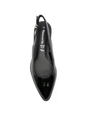 TAMARIS Patent-leather Flat Pumps
