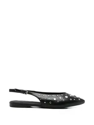 TAMARIS Studded Slingback Pumps - Black