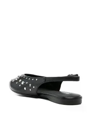 TAMARIS Studded Slingback Pumps - Black