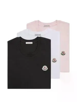 Moncler Logo-patch Crew-neck T-shirt