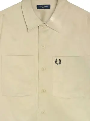 Fred Perry Chest-pockets Logo Shirt Jacket