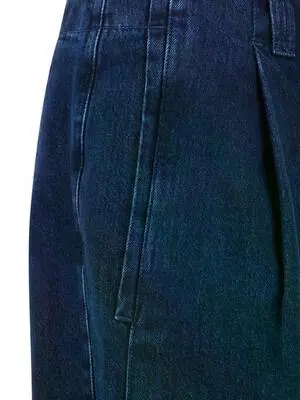 ROY ROGER'S Pleated Jeans - Blue