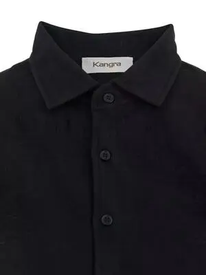 KANGRA Button-up Shirt - Black