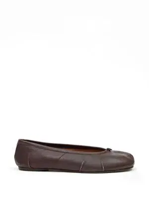 MAISON MARGIELA Tabi Ballet Flats - Brown