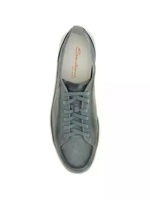 Santoni Off-duty Lace-up Sneakers - Blue