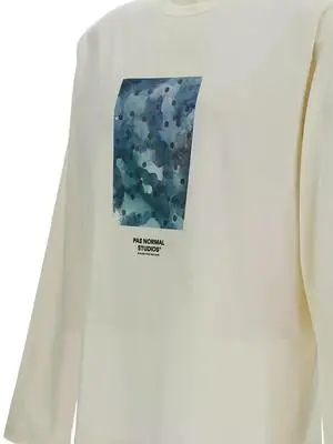 PAS NORMAL STUDIOS Long-sleeve Printed T-shirt - Neutrals
