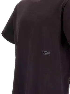 PAS NORMAL STUDIOS Crew-neck Logo T-shirt - Purple