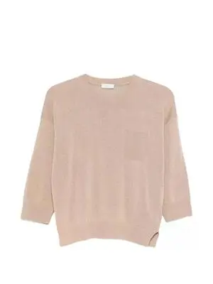Peserico Embellished Sweater - Neutrals