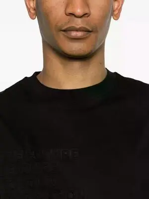 Karl Lagerfeld Letter-embossed T-shirt