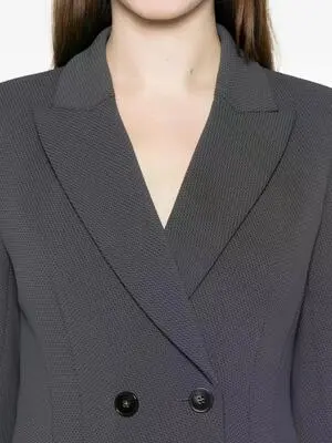 MARCCAIN Double-breasted Blazer - Grey