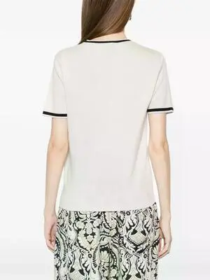Max Mara Crew-neck T-shirt - Neutrals