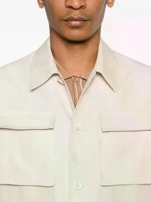 LARDINI Patch Pocket Jacket