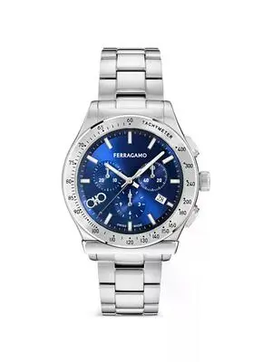 FERRAGAMO 1927 Chronograph 42mm Watch - Blue