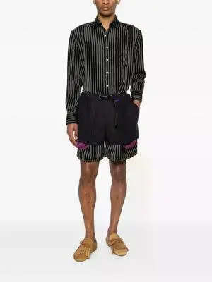 Kolor Striped Buttoned Shirt