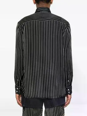 Kolor Striped Buttoned Shirt