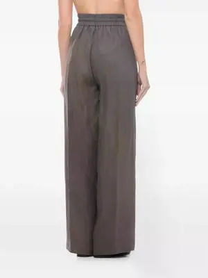 PANICALE Drawstring-fastening Trousers - Brown