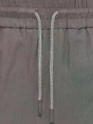 PANICALE Drawstring-fastening Trousers - Brown