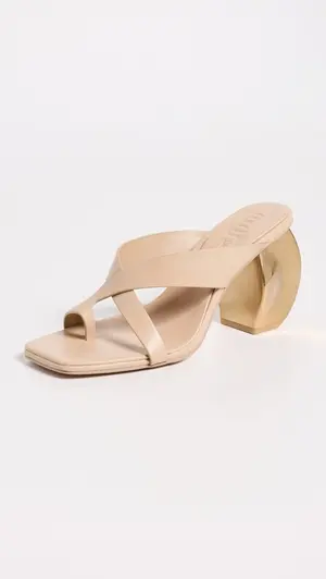 Cult Gaia Nina High Heel Sandals - Sesame