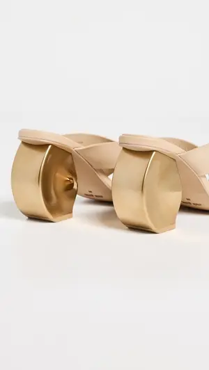 Cult Gaia Nina High Heel Sandals - Sesame