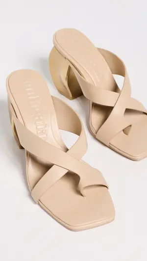 Cult Gaia Nina High Heel Sandals - Sesame