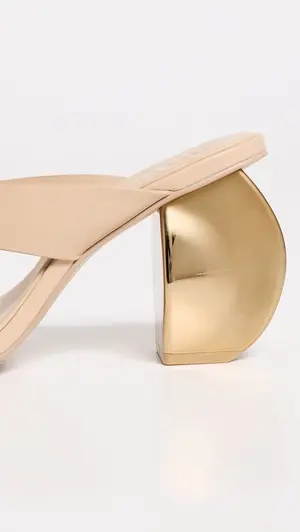 Cult Gaia Nina High Heel Sandals - Sesame