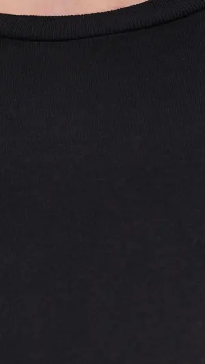 SLVRLAKE Cap-sleeve Tee - Raven