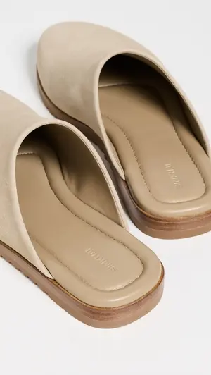 Simkhai Emery Suede Clogs - Desert