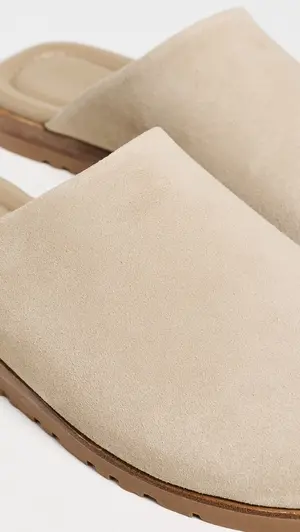 Simkhai Emery Suede Clogs - Desert